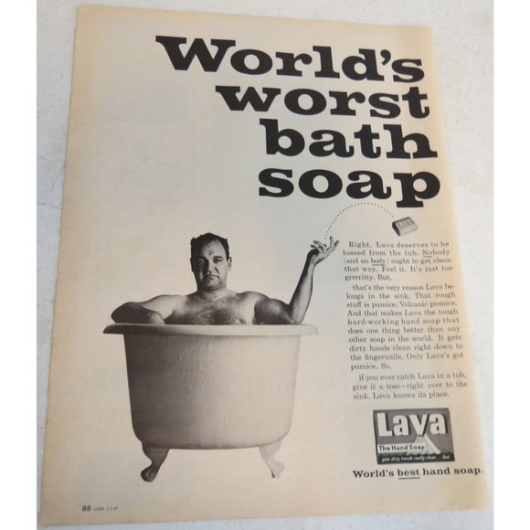 Lava The Hand Soap | Wall Decor | 967 Lava The Hand Soap Advertising ...